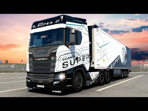 Steam Community :: Video :: ETS2 SCANIA 770S V8 SUPER 2022 [2414] EURO ...