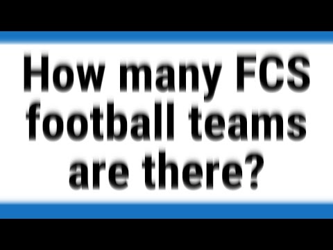 How many FCS football teams are there?