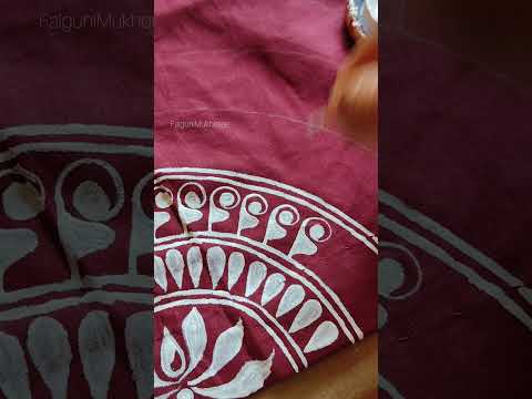 fabric design on punjabi🖌 for beginners#ytshorts #shorts #art #begginers #youtubeshorts