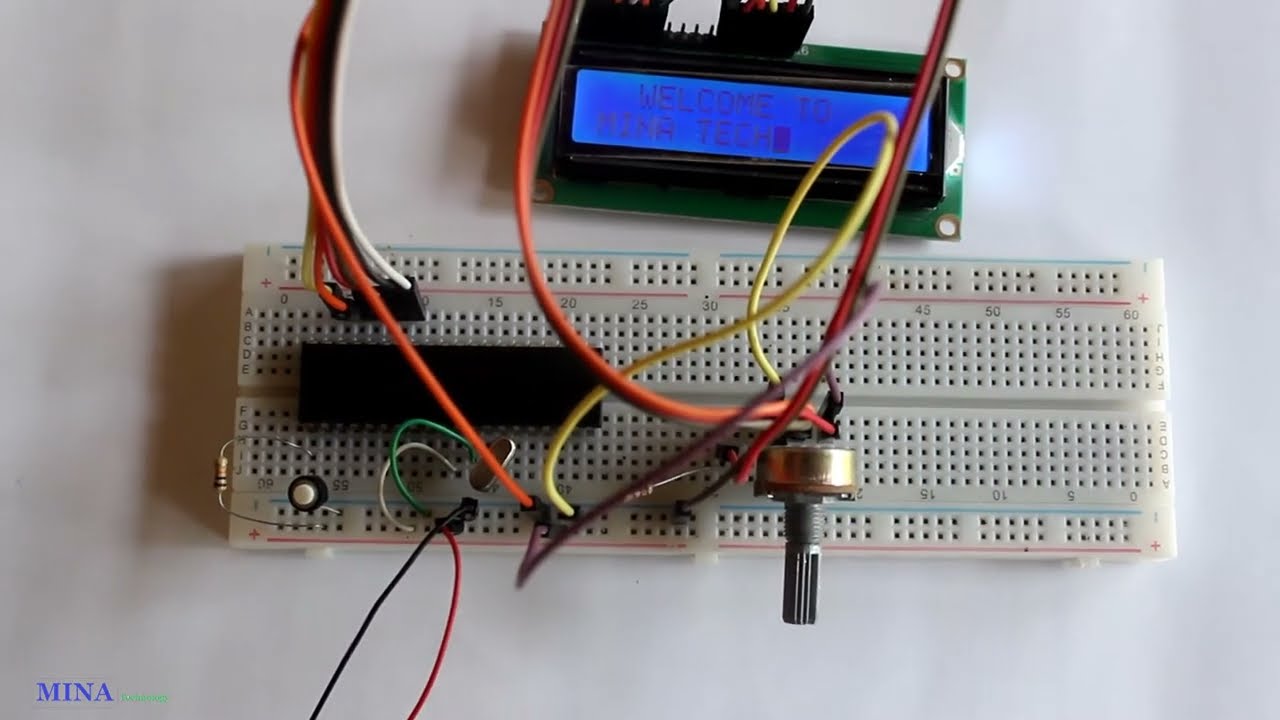 Lcd interface with PIC microcontroller and Mikro C
