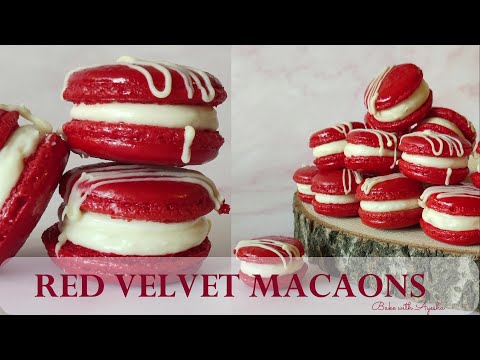 RED VELVET Macarons | Detailed Italian Meringue Macaroon | FOOLPROOF