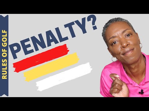 What Are The Red, Yellow and White Stakes Golf Rules? | Basic Rules of Golf