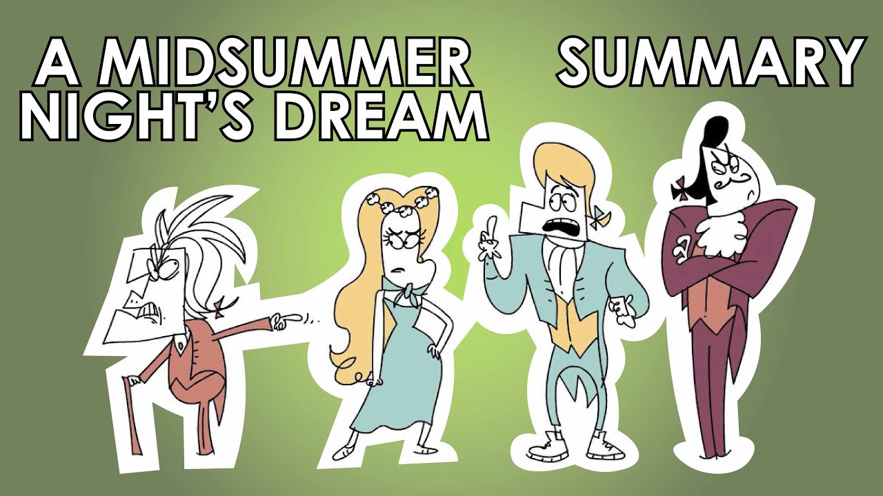 A Midsummer Night's Dream Full Plot Summary (Act 1-5)
