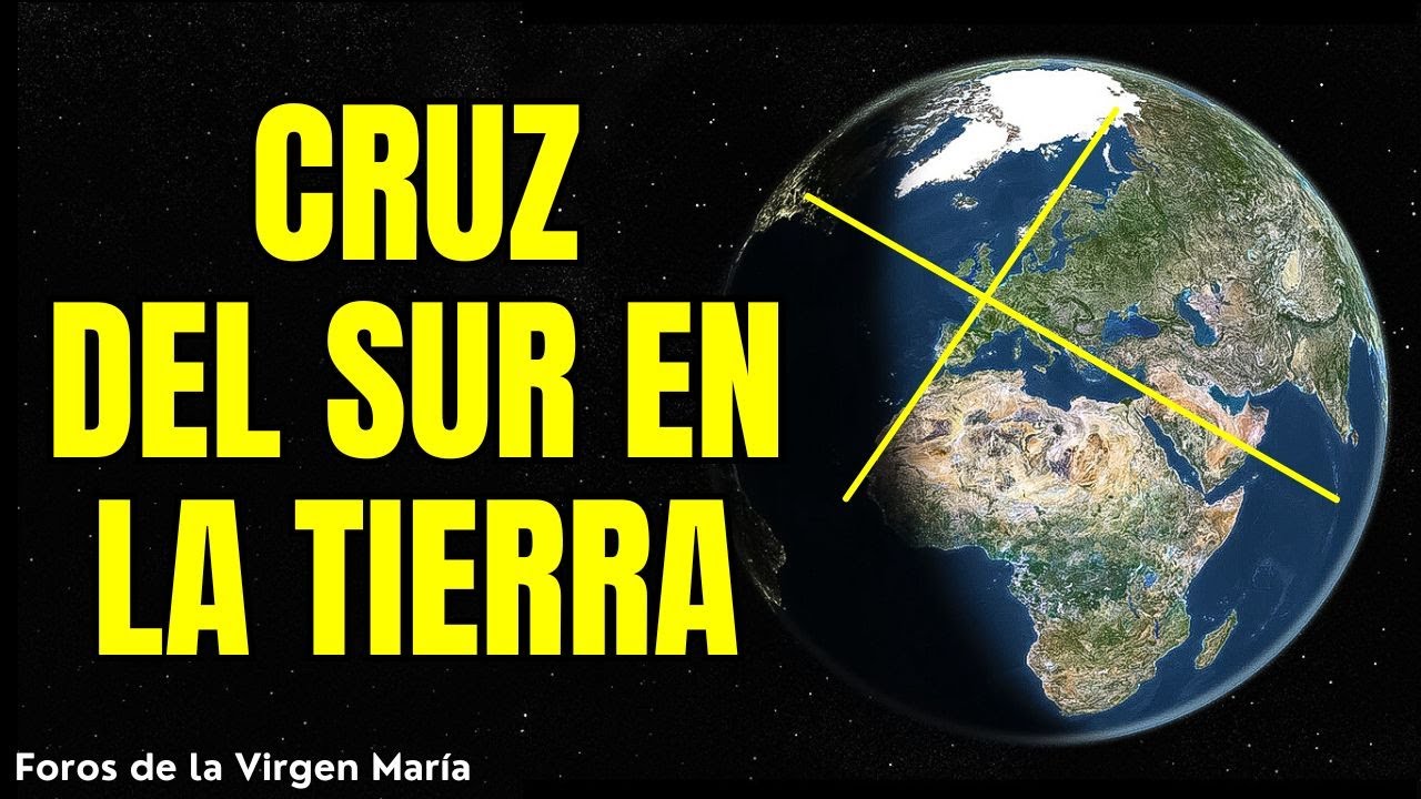 Secret Map in the Sky! The Cross of the Virgin and the Archangel Michael