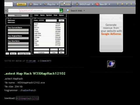 how to download dota map hack