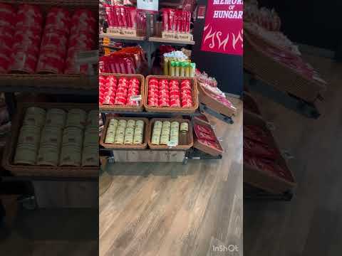 BUDAPEST AIRPORT gift shop