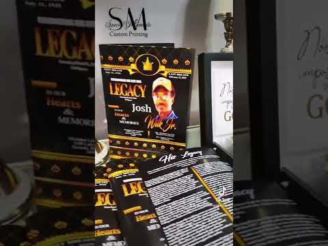 Funeral Programs/ obituaries