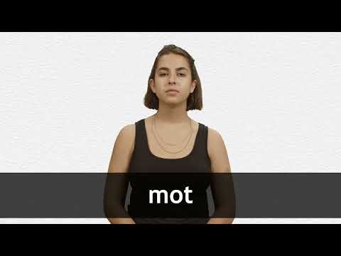 English Translation of “MOT” | Collins French-English Dictionary