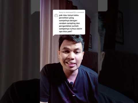 RANDOM SAMPLING DAN RUMUS SLOVIN BISA GAK DIGUNAKAN SAAT SKRIPSI ?