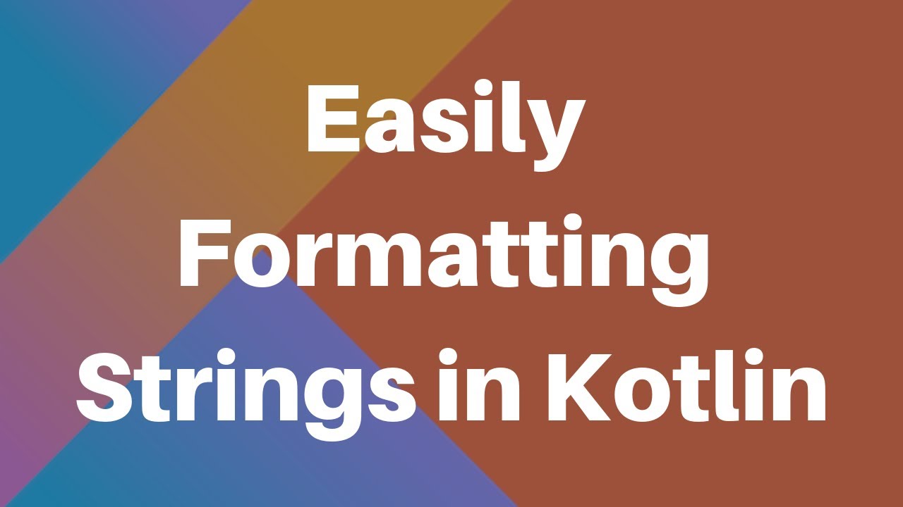 Learning Kotlin: String Interpolation