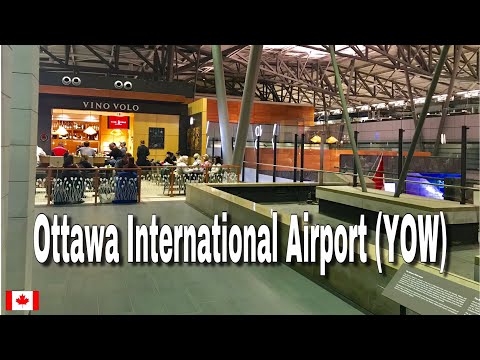 [4K] 🇨🇦 Ottawa MacDonald Cartier International Airport YOW | Canada