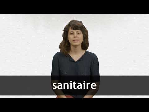 English Translation of “SANITAIRE” | Collins French-English Dictionary