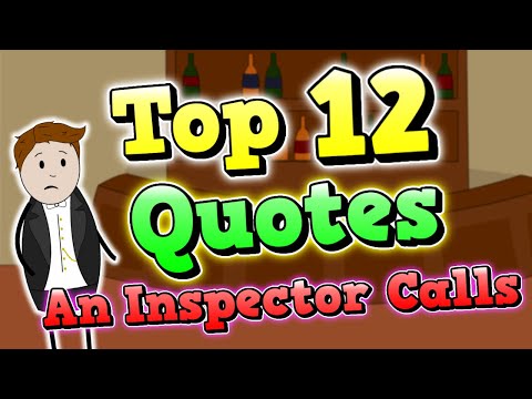 Top 12 MOST IMPORTANT An Inspector Calls Quotes #gcseenglish