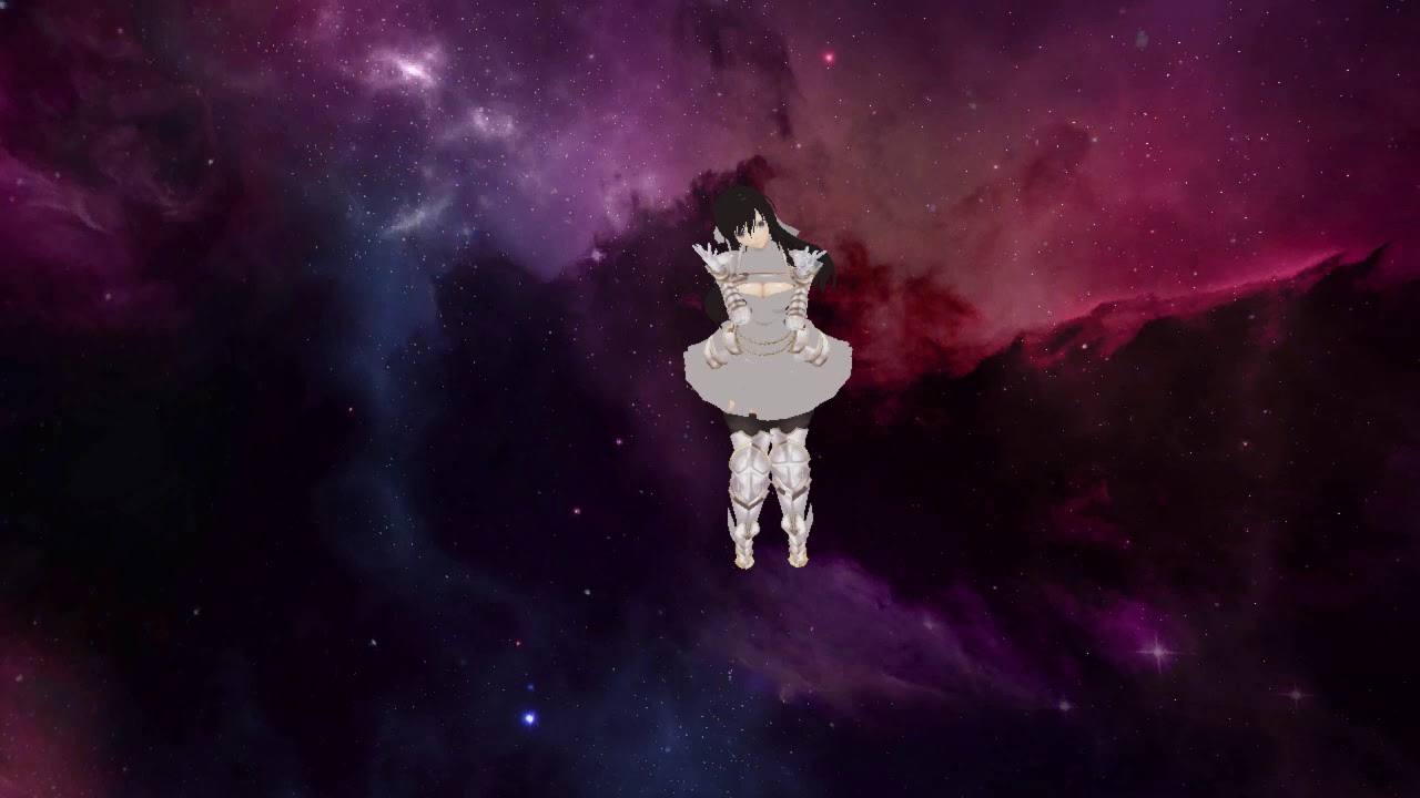 VRChat Avatar testing with MMD