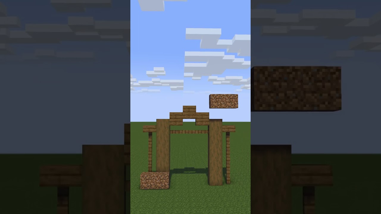 Minecraft Gate Design #1