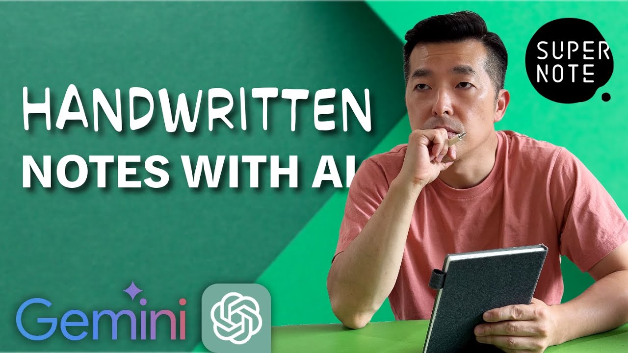 Bring your Handwritten Notes to Life with AI feat. SuperNote