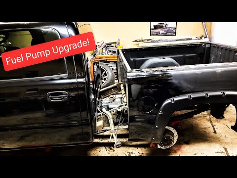 Silverado Fuel Pump Removal And Install Sierra - Walbro 450 Fuel Pump Upgrade Install