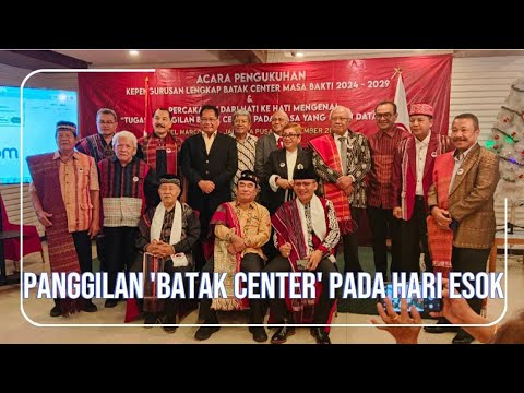 BATAK CENTER Bicara Relevan Pada Kemajuan dengan Menyentuh Kebudayaan ...