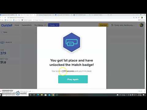 How to Play the Match Game on Quizlet
