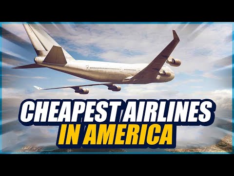 Travel for LESS! 10 CHEAPEST Airlines to Travel with in AMERICA