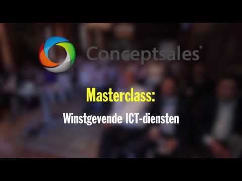 Masterclass 'Winstgevende ICT diensten' | I.s.m. Conceptsales