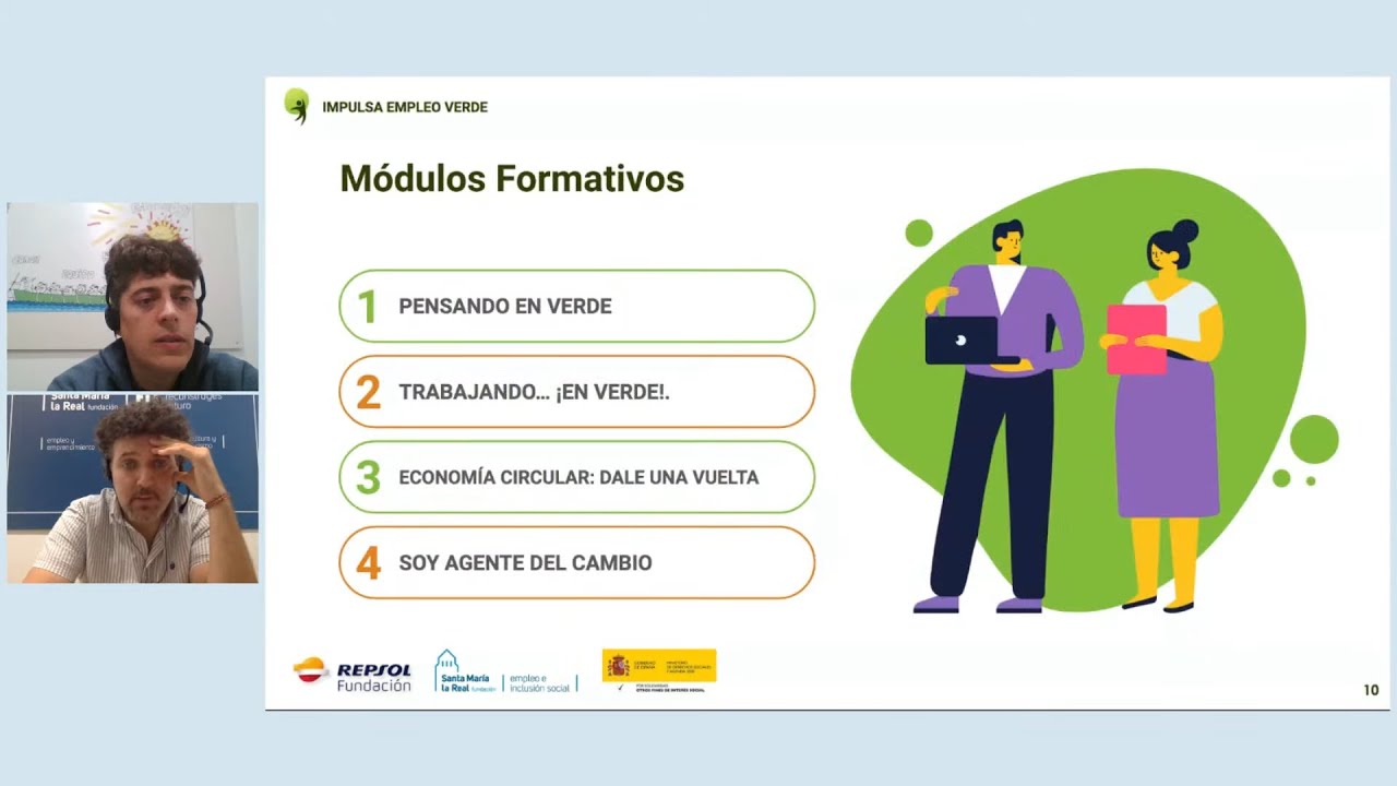 Más de 90 personas en desempleo mejoran sus competencias verdes para ...