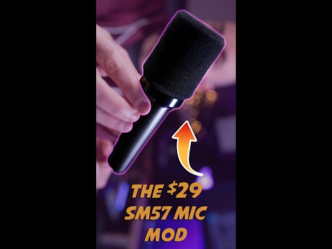 This SIMPLE SM57 mic HACK that ACTUALLY WORKS