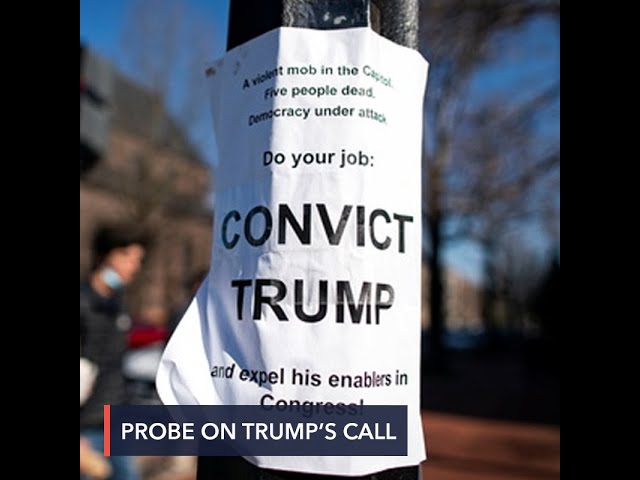 Probe launched into Trump's election phone call
