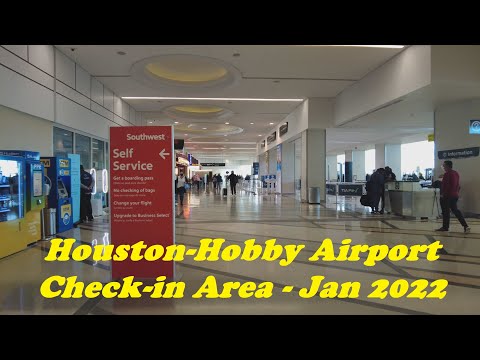Houston Hobby Airport - Check-in area (Pre-Security)
