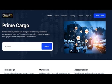 A Courier Management System for Logistics with Tracking and Map - Prime Cargo