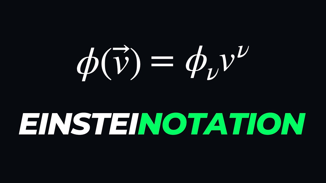 To Master Einstein Notation, Start Here!