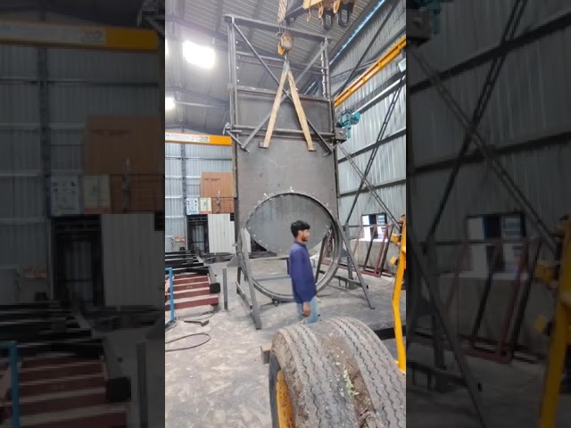Guillotine Damper - Electrical Actutaor Operated Round Multi Louver ...