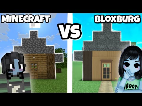 Building MINECRAFT in Bloxburg!