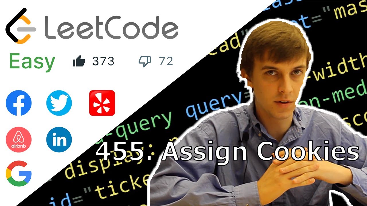 LeetCode 455. Assign Cookies Solution Explained - Java