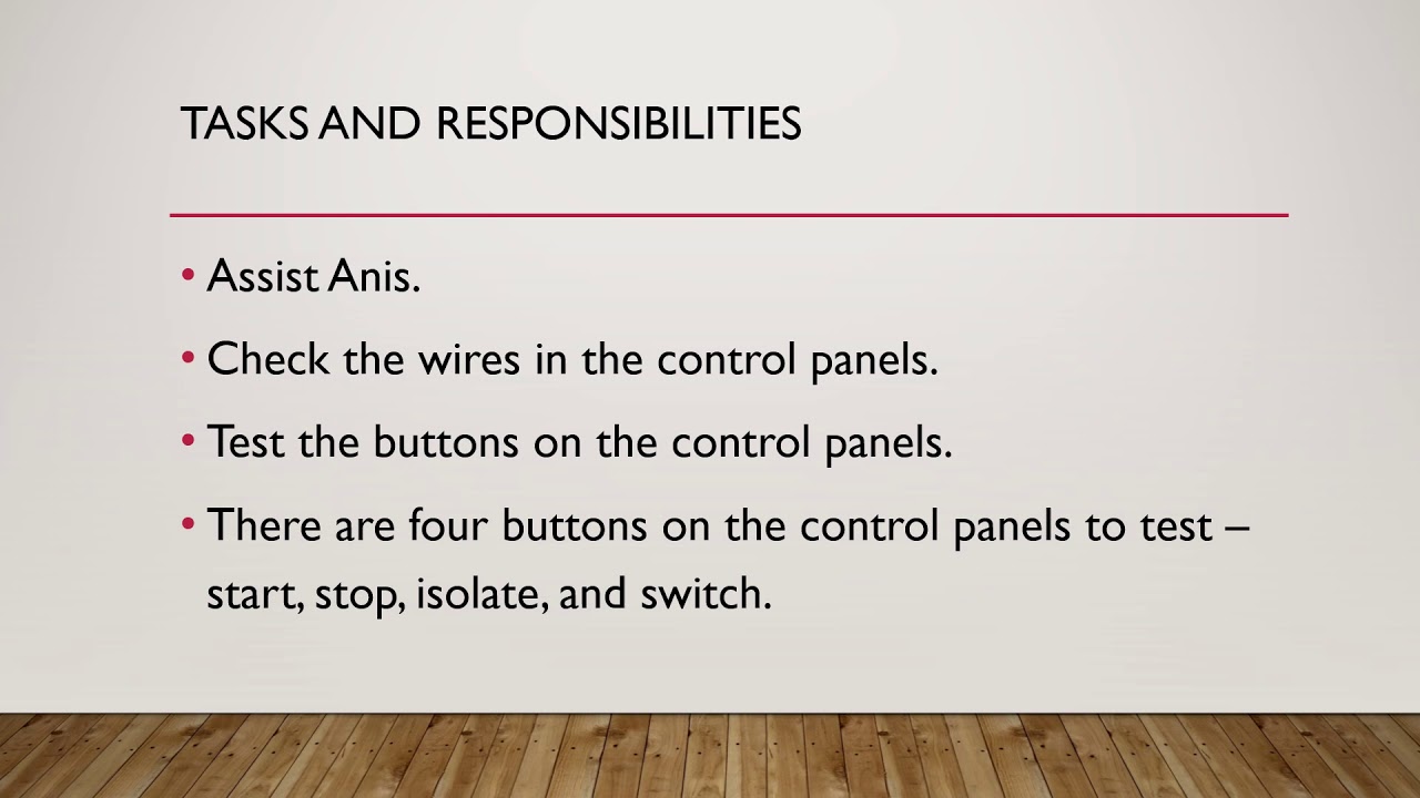 Student Industrial Internship Presentation - Mun Chen Chong