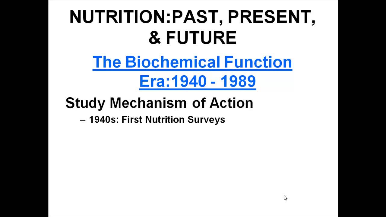 Nutrition History FA14