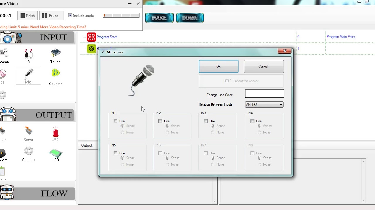 Programming the Mic Sensor - MRT3