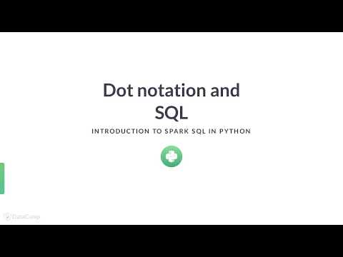 Python Tutorial: Dot notation and SQL