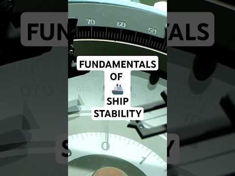 Fundamentals of Ship Stability