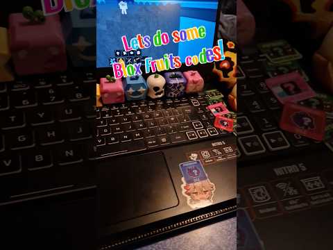 Entering some Blox Fruits DLC codes! #bloxfruits