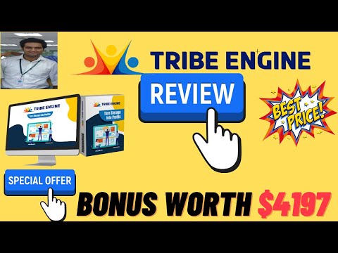 Tribe Engine Review 👉Complete Demo And 🎁Bonuses Worth 💲4147🎁 For👉 [TribeEengine Review]👇