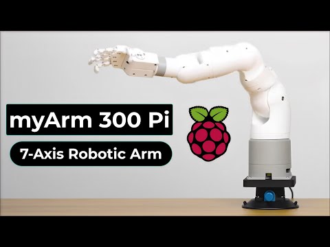 myArm 300 Pi | Smallest 7-Axis Robotic Arm with Arm-Like Dexterity