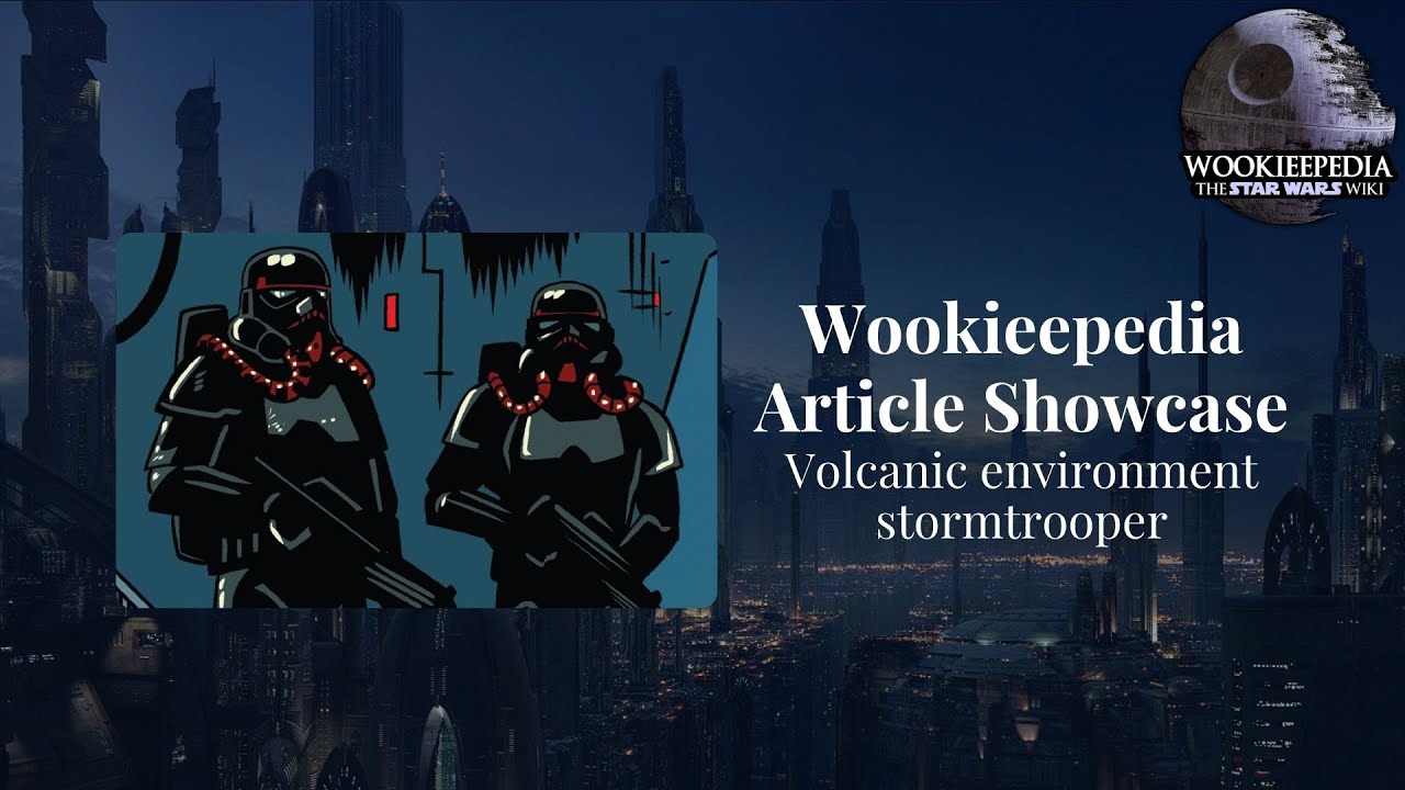 The Showcase - Volcanic environment stormtrooper