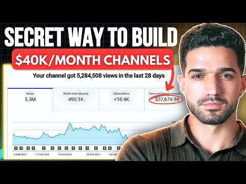 this is how I build faceless channels to $40,000/mo - full tutorial