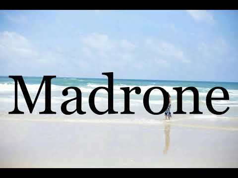 How To Pronounce Madrone🌈🌈🌈🌈🌈🌈Pronunciation Of Madrone