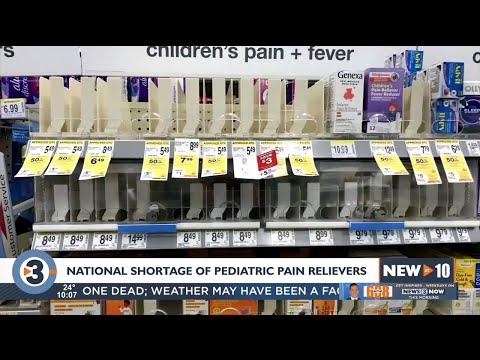 Parents search for solutions amid national shortage of pediatric pain relievers