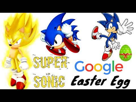 Super Sonic the Hedgehog Google Easter Egg - COMMON THEORY OF PRB...