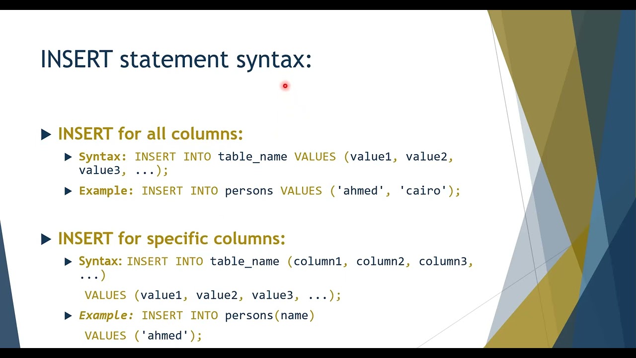Lab 4: SQL DML Commands And Practical Application On SSMS