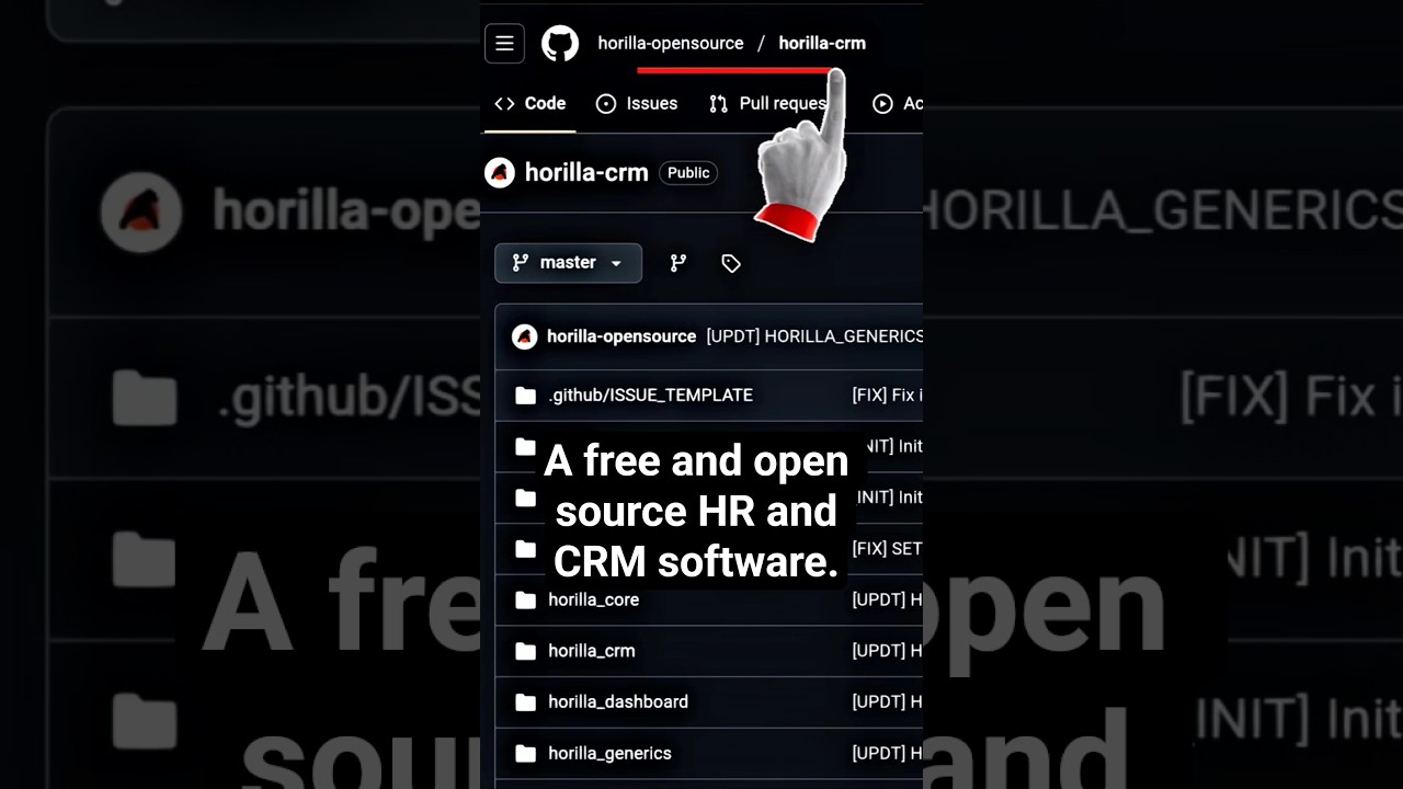 Free Open-Source HR + CRM Tool — Horilla (Django, Self-Hosted #OpenSource #Django #GitHub #DevTools