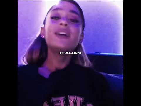 Ariana Grande speaking in different languages #celebrity arigbutera_